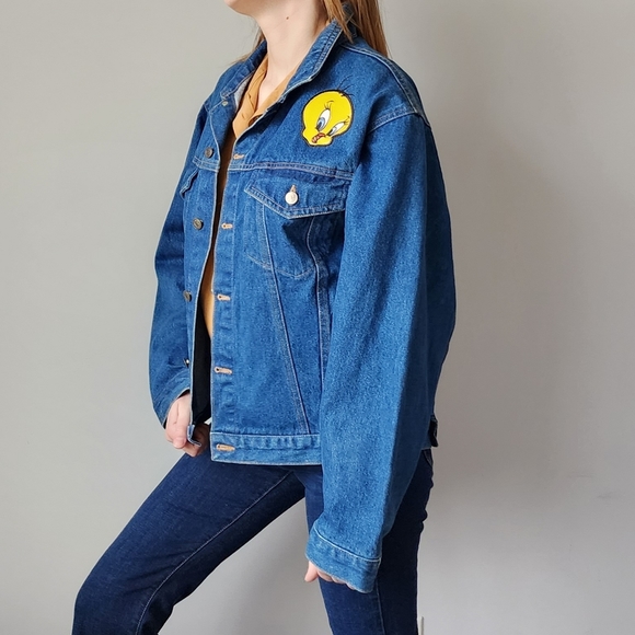 Vintage | Jackets & Coats | Vintage Looney Tunes Tweety Bird ...